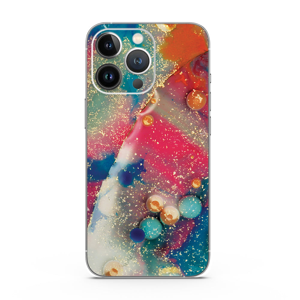 Cosmic Galaxy Glow Mobile Skin