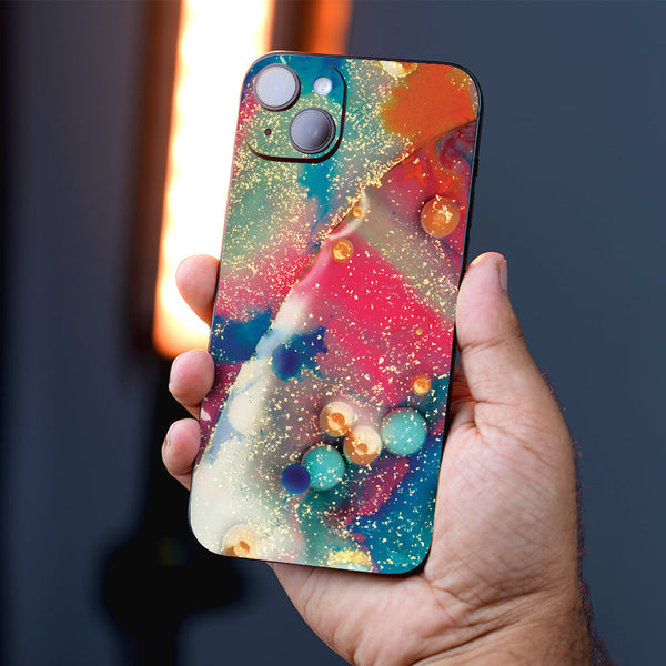 Cosmic Galaxy Glow Mobile Skin