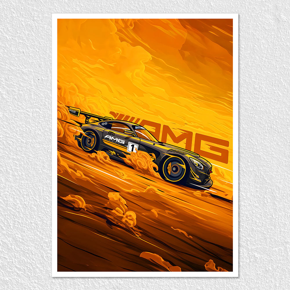 Mercedes AMG GTR Poster - Ultimate Performance