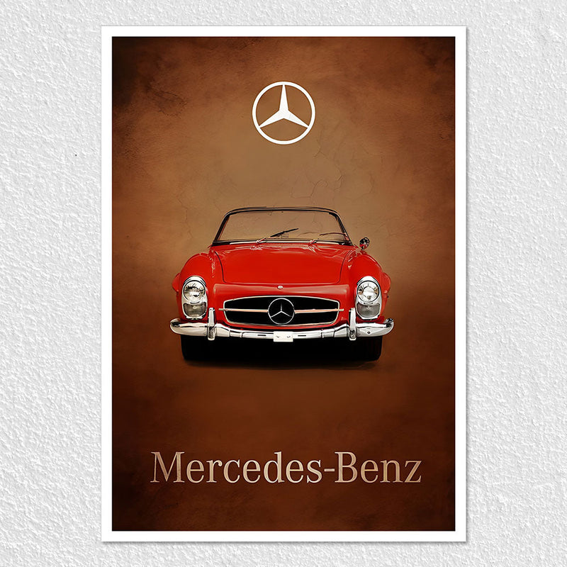 Mercedes Benz Poster - Timeless Luxury