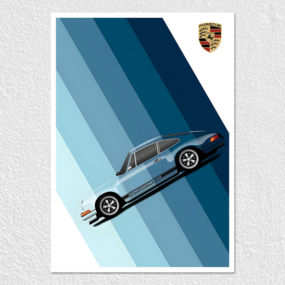 Porsche 911 Poster - Timeless Classic