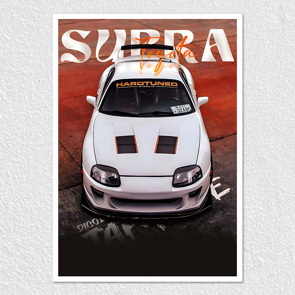 Toyota Supra Poster - Iconic Performance