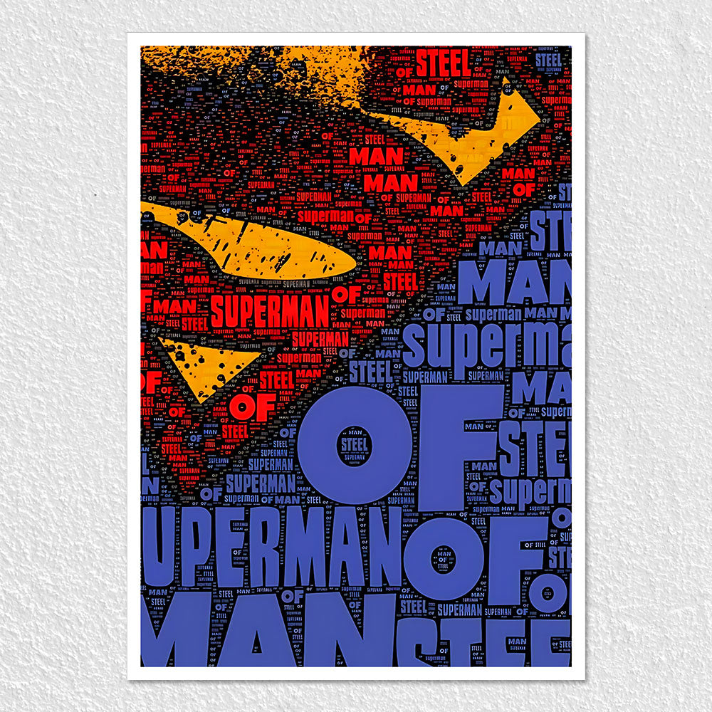 Superman Man of Steel Movies Poster