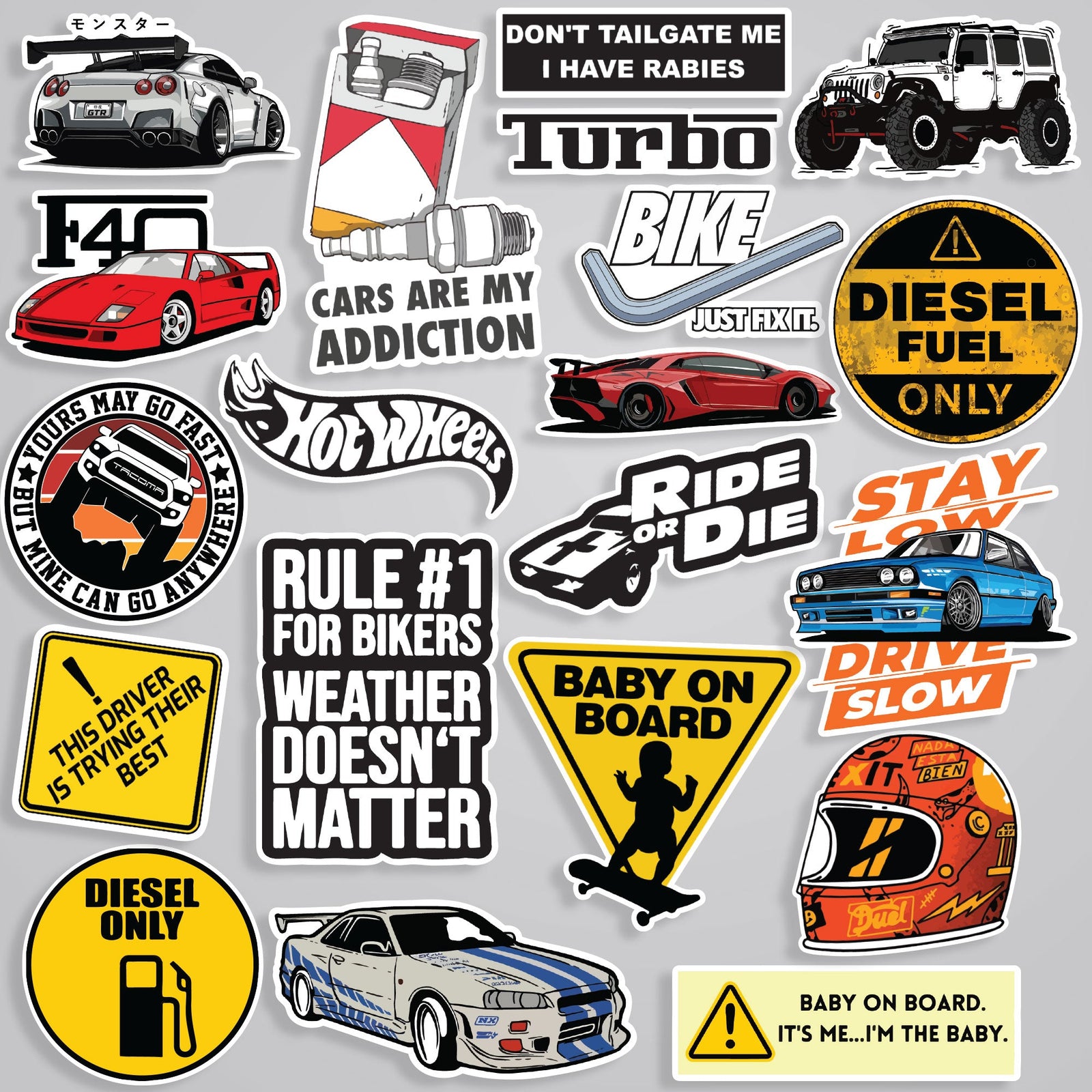 Fomo Store Sticker Packs