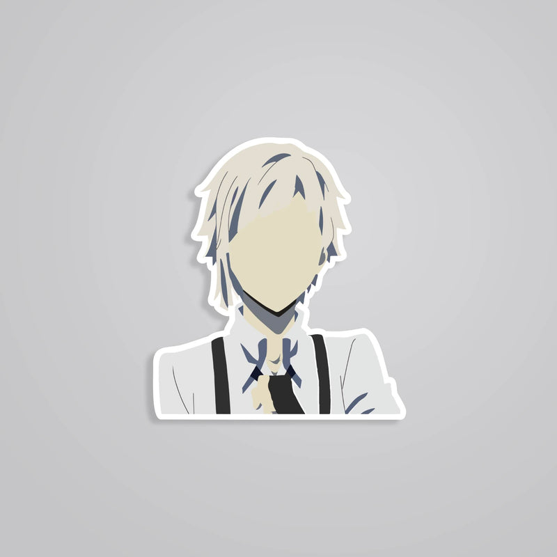 Minimalist Atsushi Anime Stickers