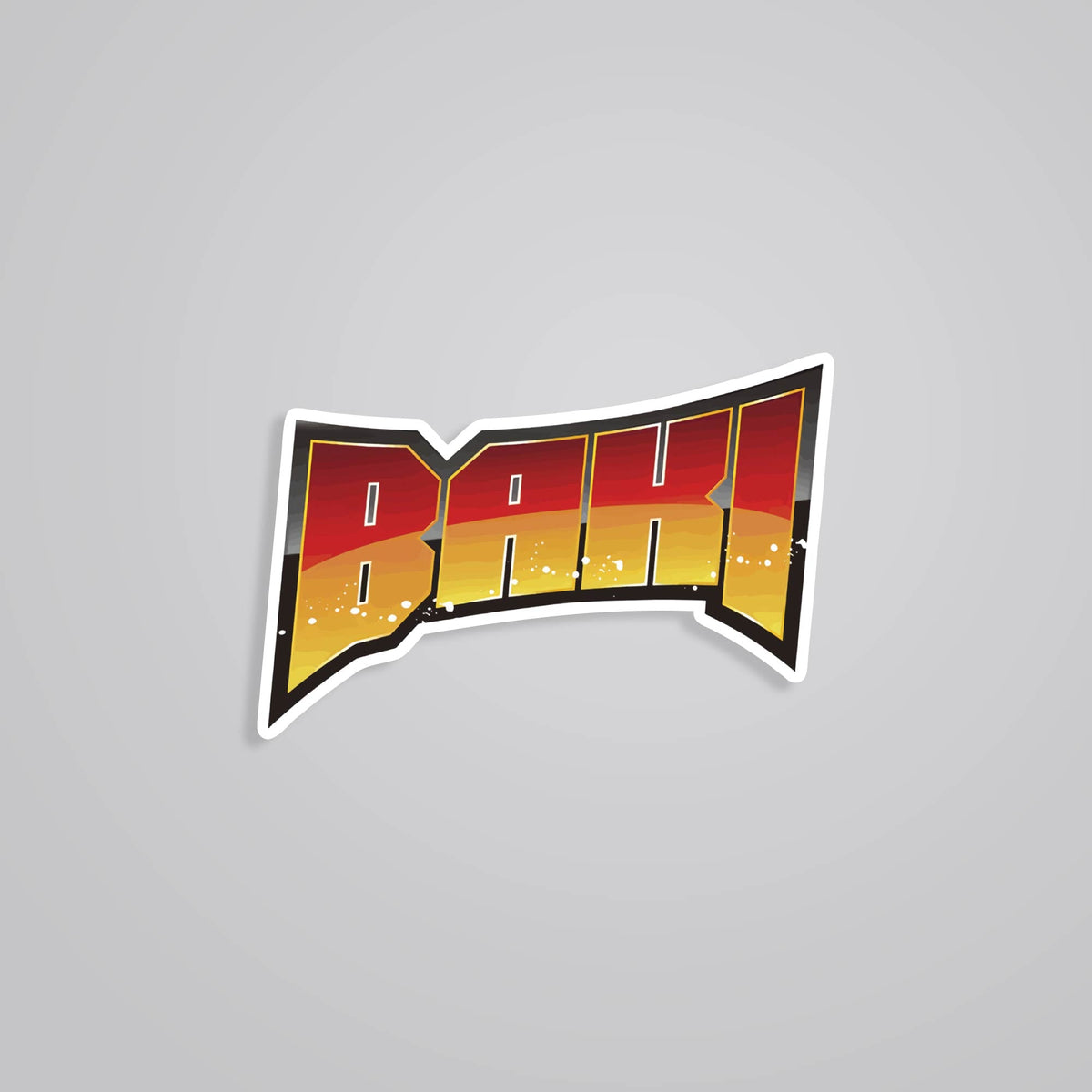 Classic Baki Anime Stickers