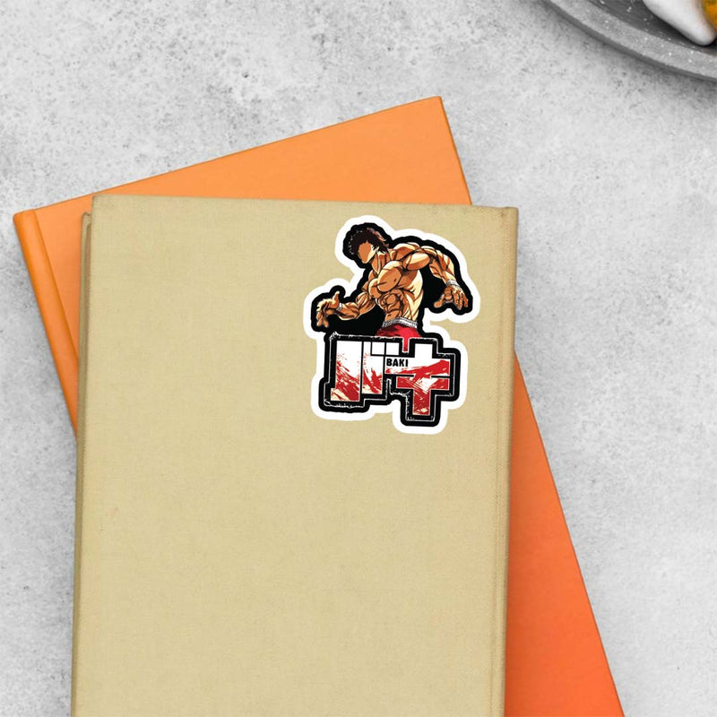 Baki Beast in Human Form Stickers