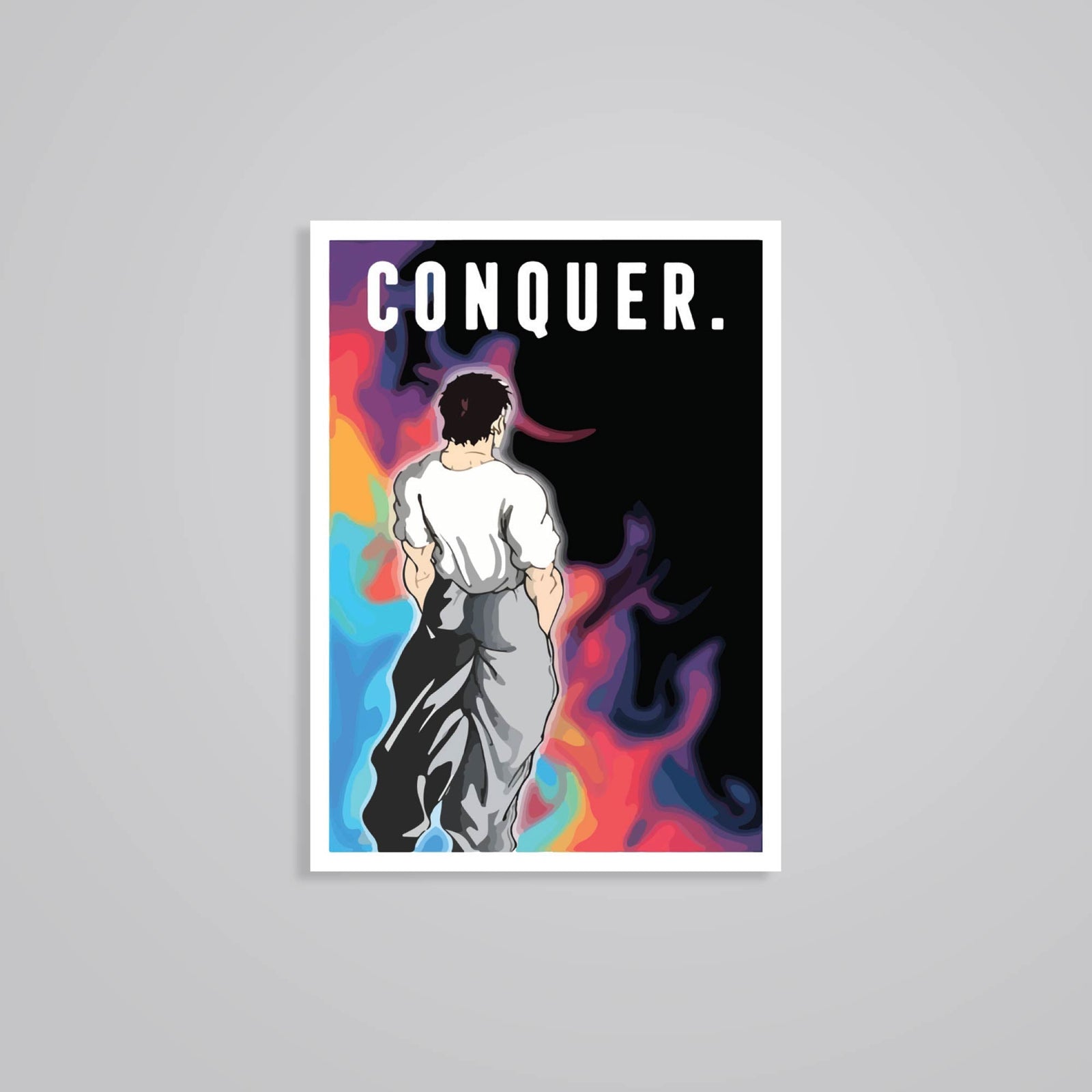 Baki Conqueror's Spirit Anime Stickers