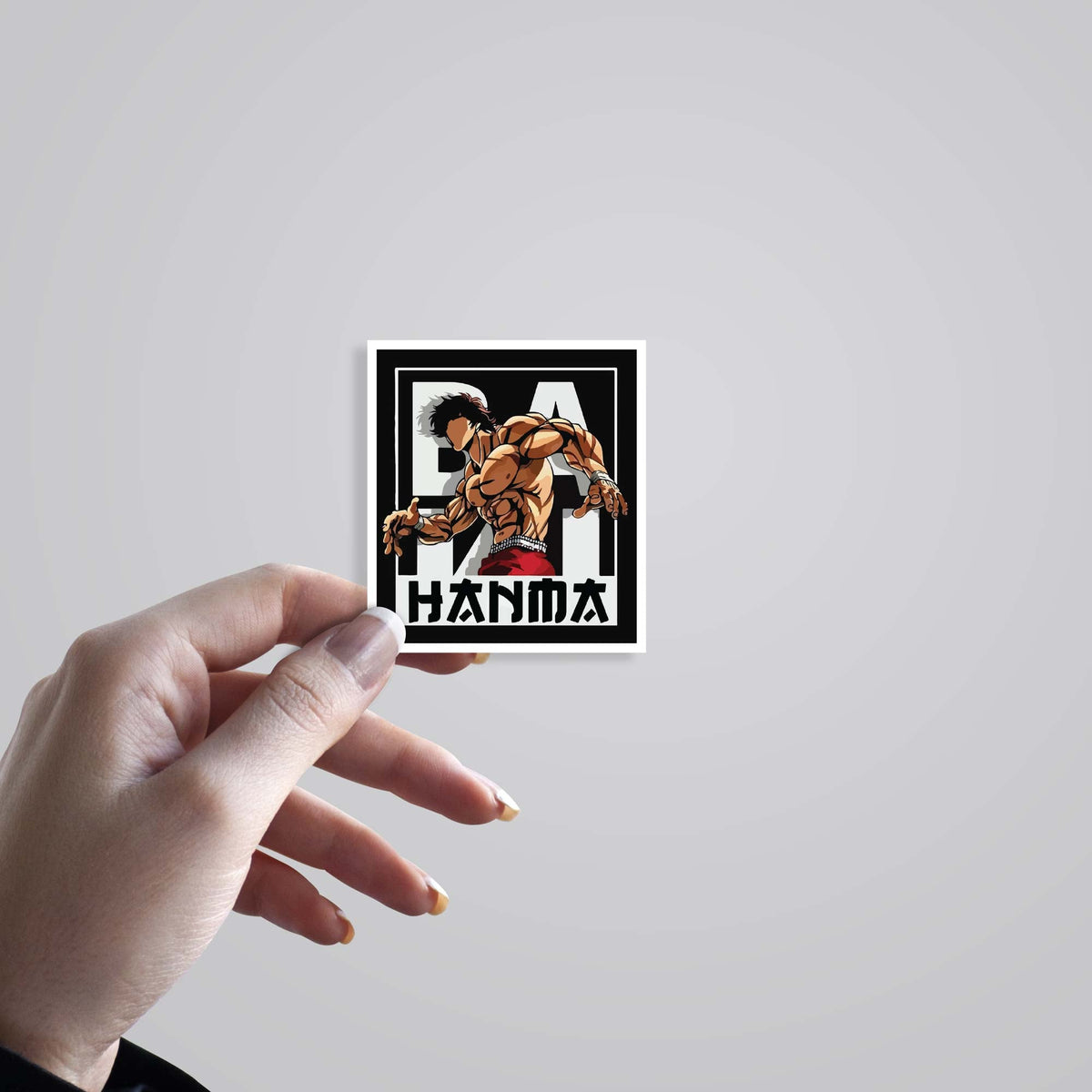 Baki Hanma Born to Fight Anime Stickers