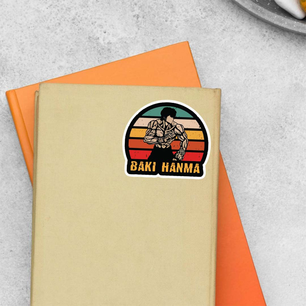 Baki Unstoppable Beast Anime Stickers