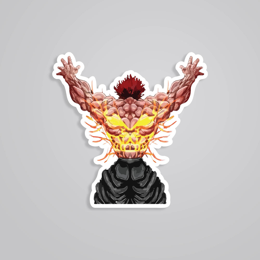 Beast in Human Form Baki Stickers