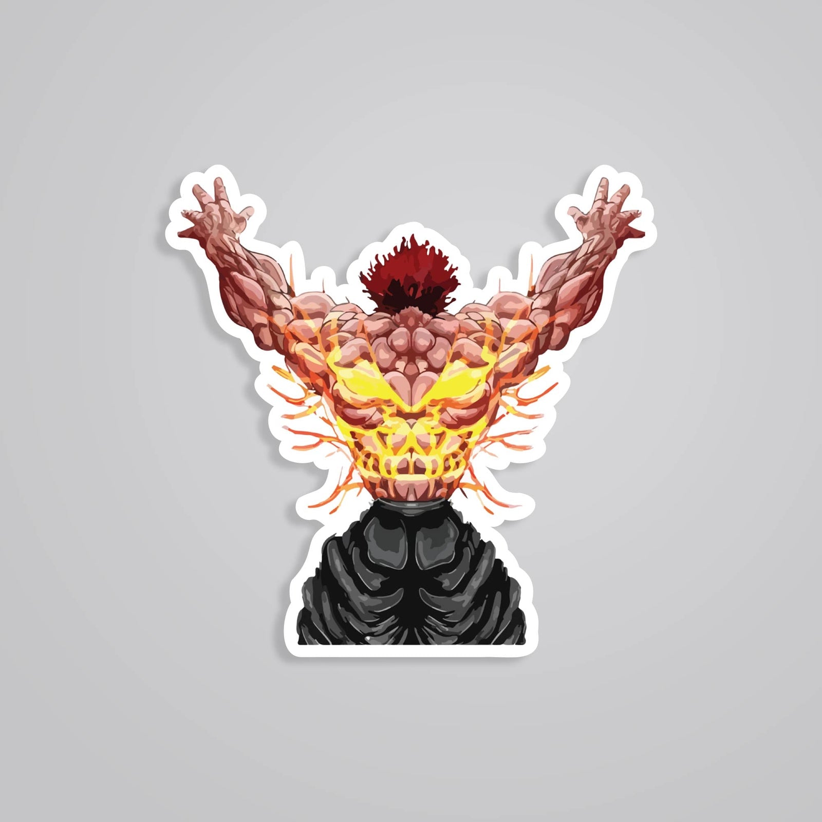 Beast in Human Form Baki Stickers