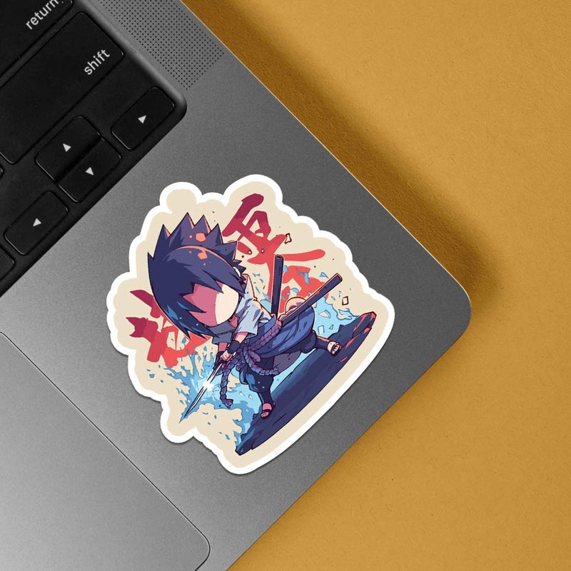 Chibi Sasuke Uchiha Anime Stickers