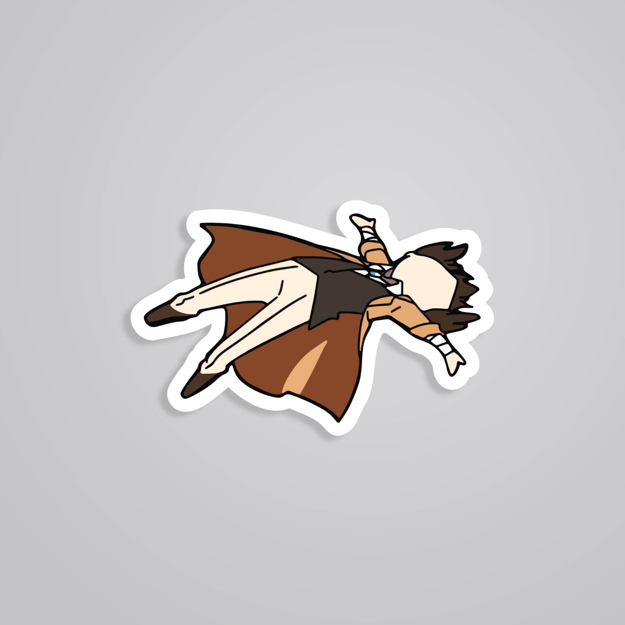 Serenity in Falling Dazai Stickers