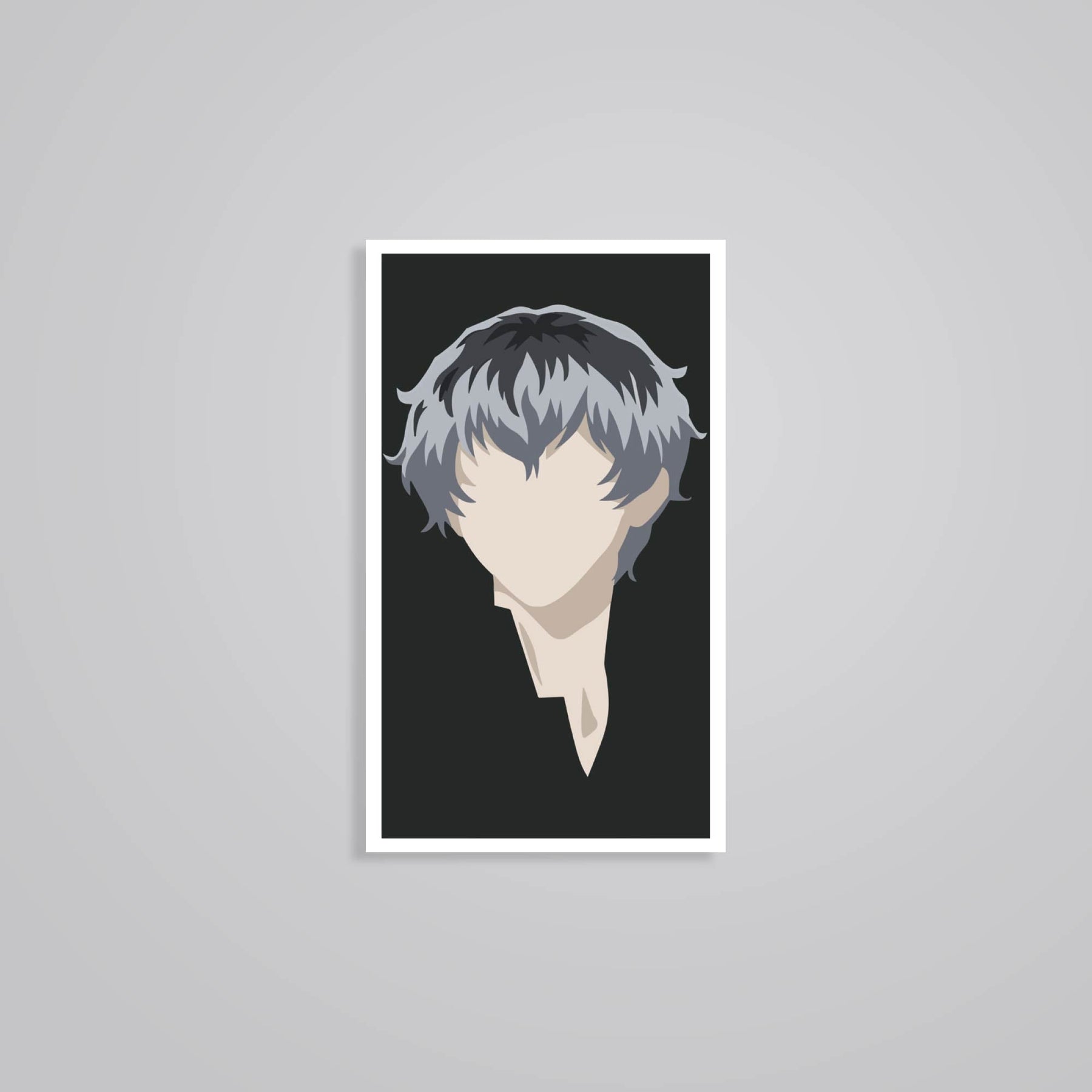 Haise Sasaki Minimalist Tokyo Ghoul Stickers