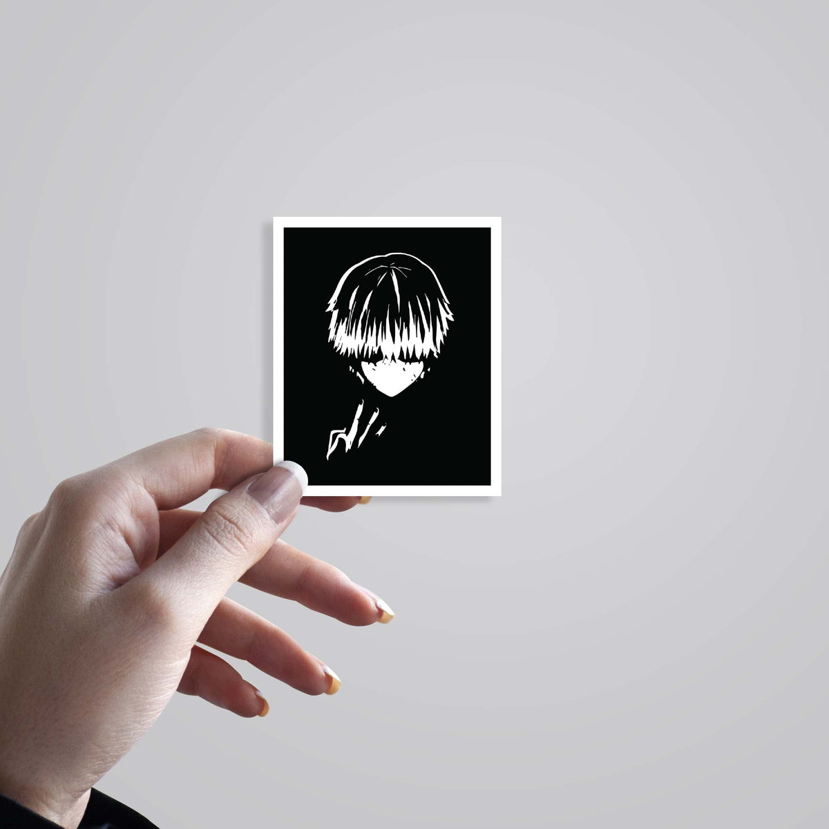 Ken in BW Knuckle Crack Stickers
