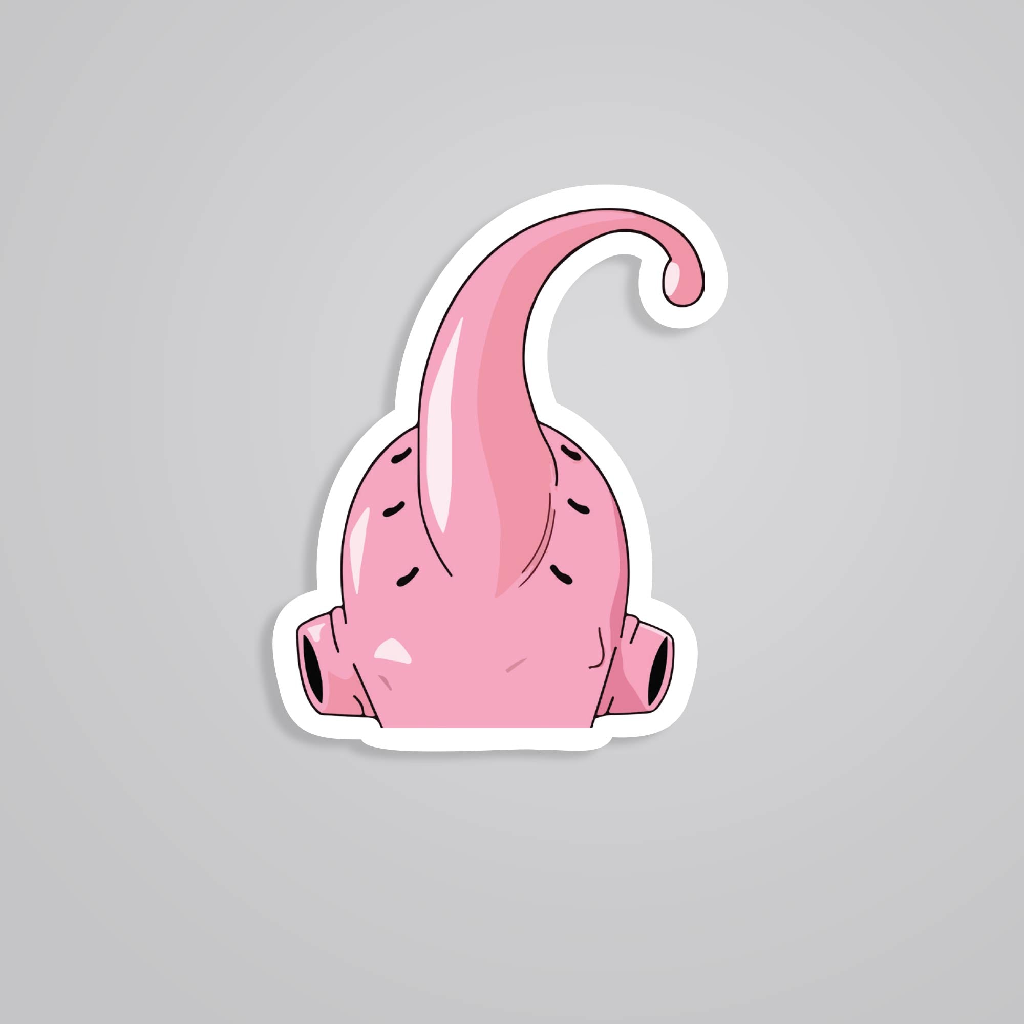 Majin Buu Minimalist Anime Stickers