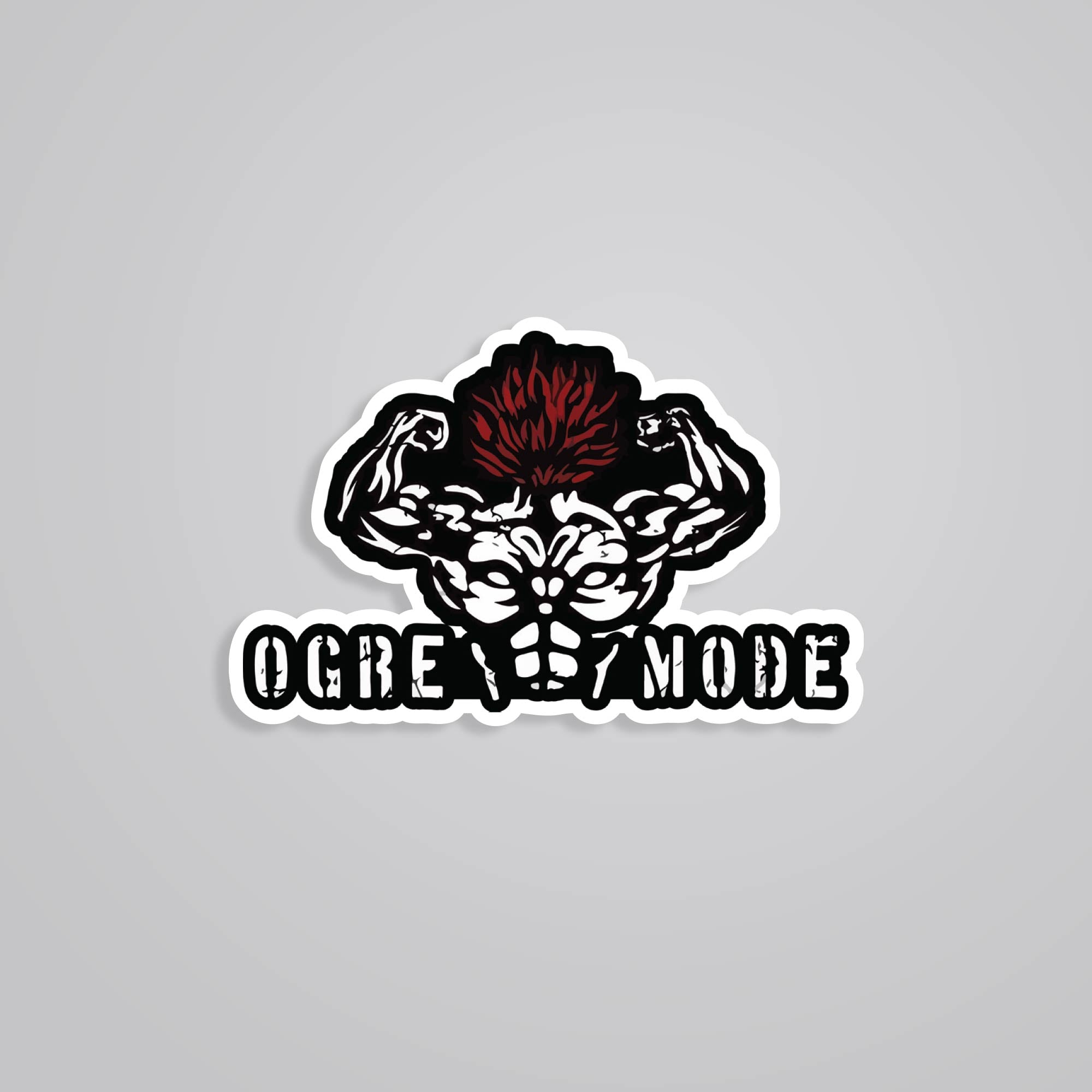 Ogre Mode Anime Stickers Baki