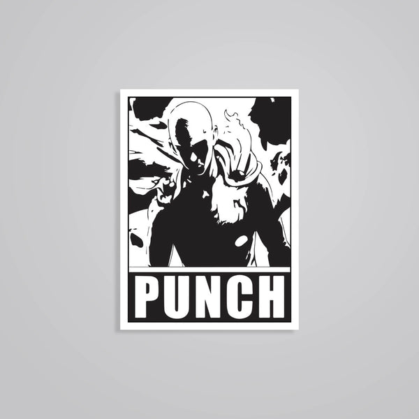 Saitama's Ultimate Punch Stickers