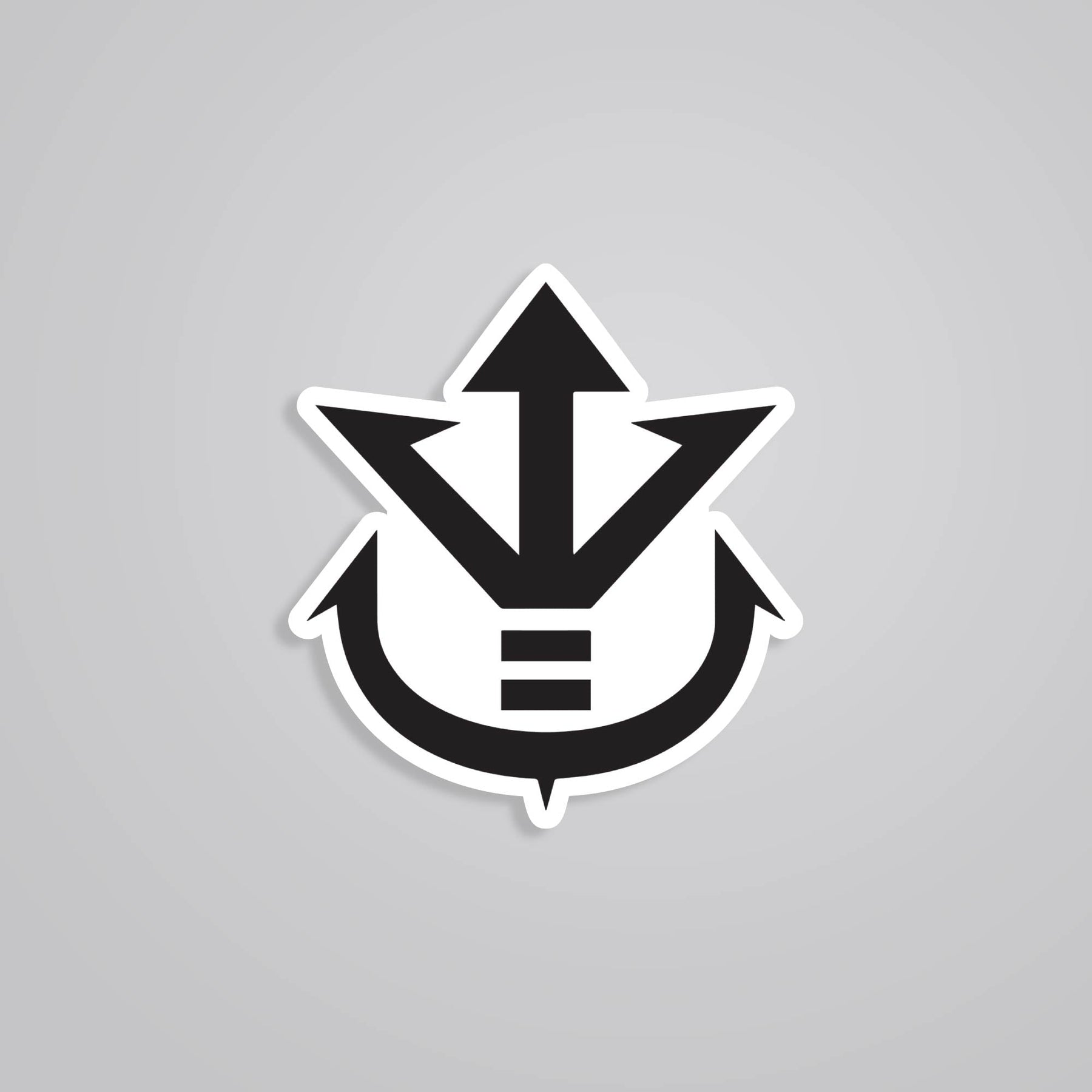 Saiyan Insignia Dragon Ball Stickers