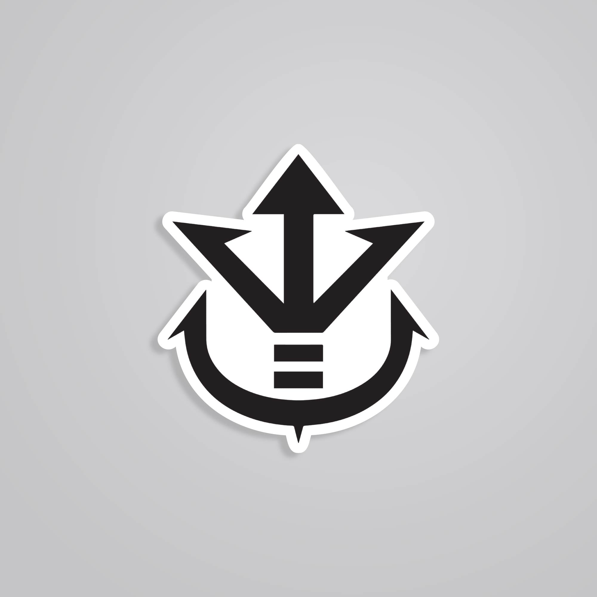 Saiyan Insignia Dragon Ball Stickers