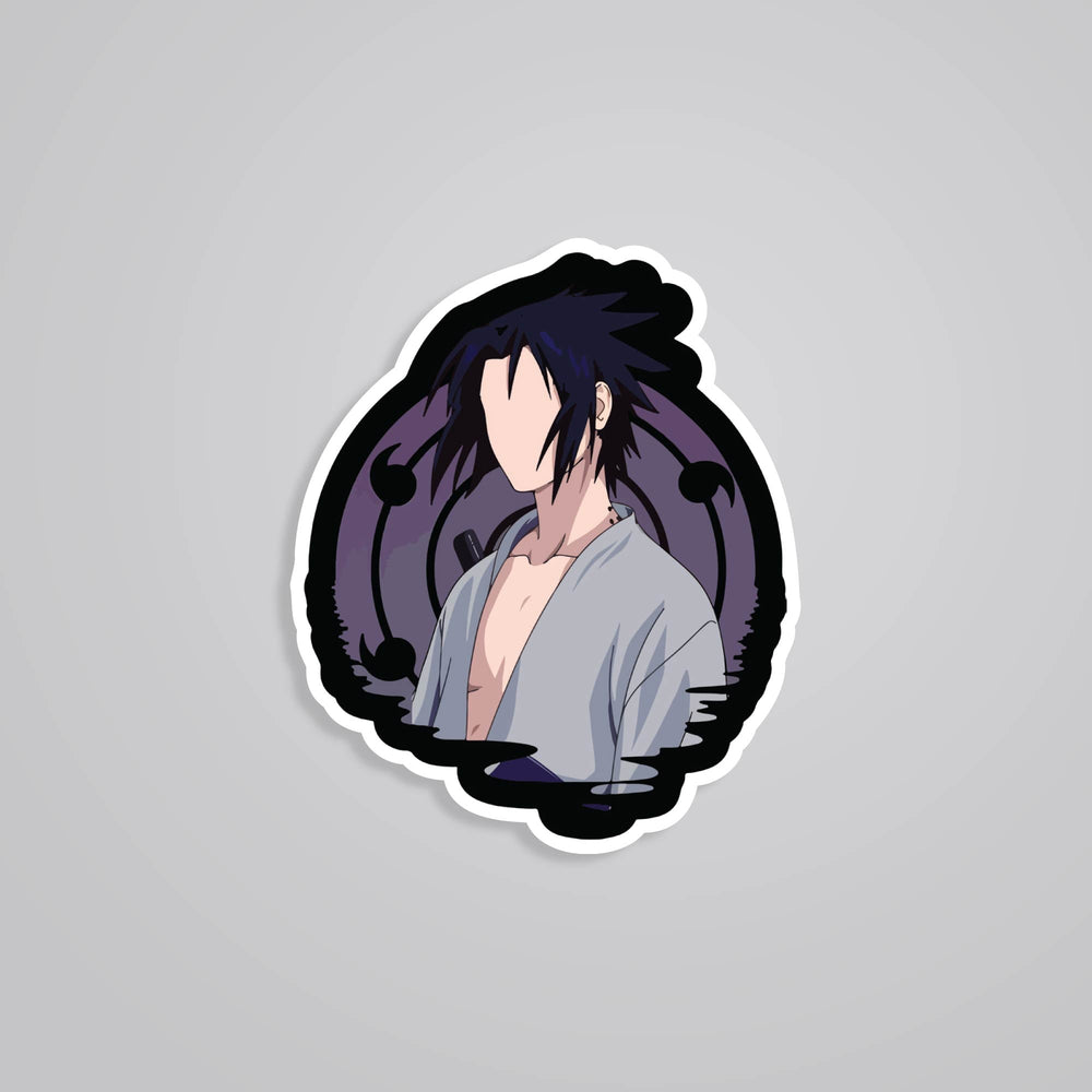 Sasuke's Awakened Sharingan Stickers