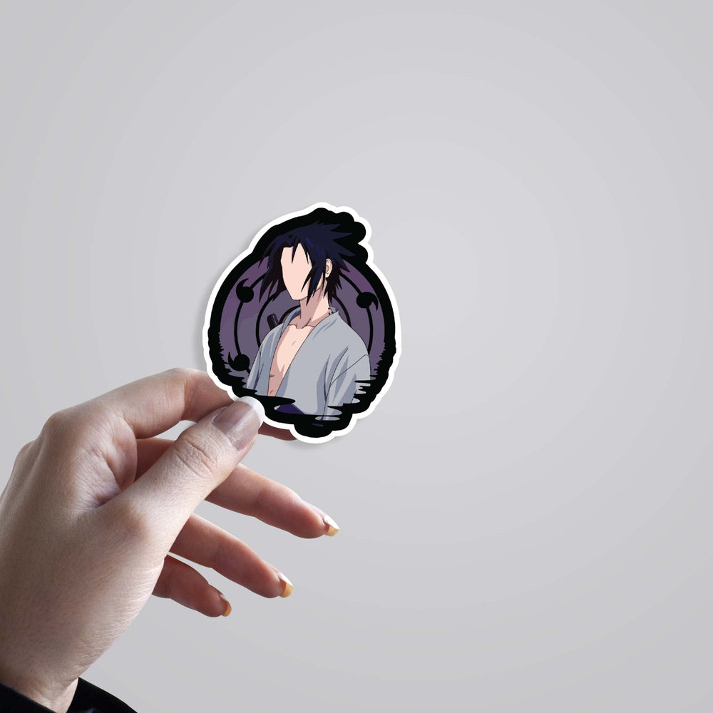 Sasuke's Awakened Sharingan Stickers