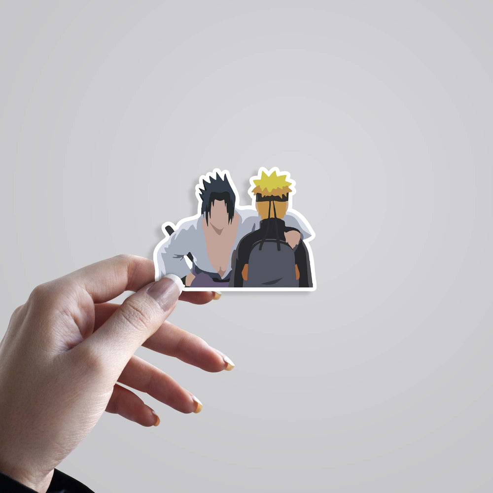 Sasuke and Naruto Friendship Stickers