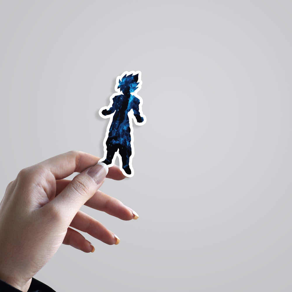 Super Saiyan Blue Evolution Stickers DBZ