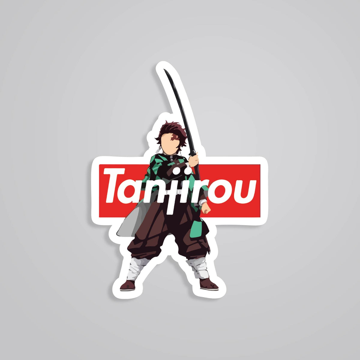 Tanjiro The Demon Slayer - Anime Stickers Collection