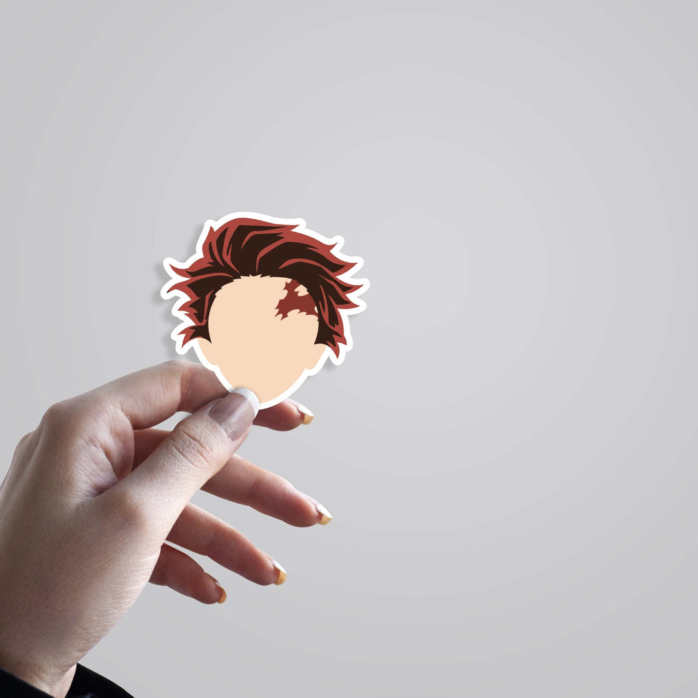 The Demon Slayer Scar - Iconic Tanjiro Stickers
