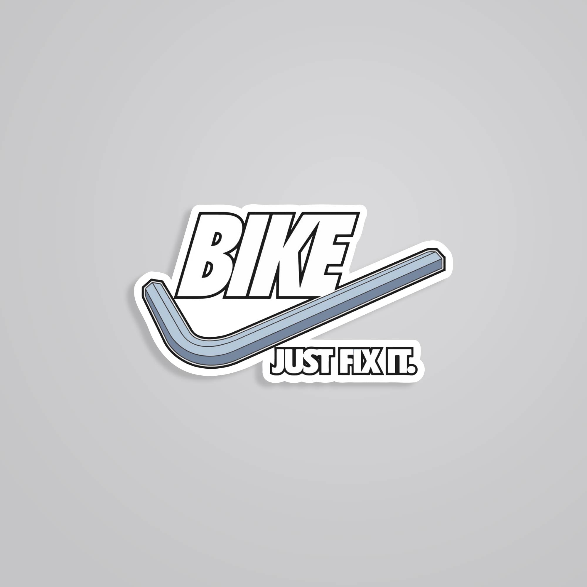 Just Fix It Bike Stickers - Mechanic's Choice