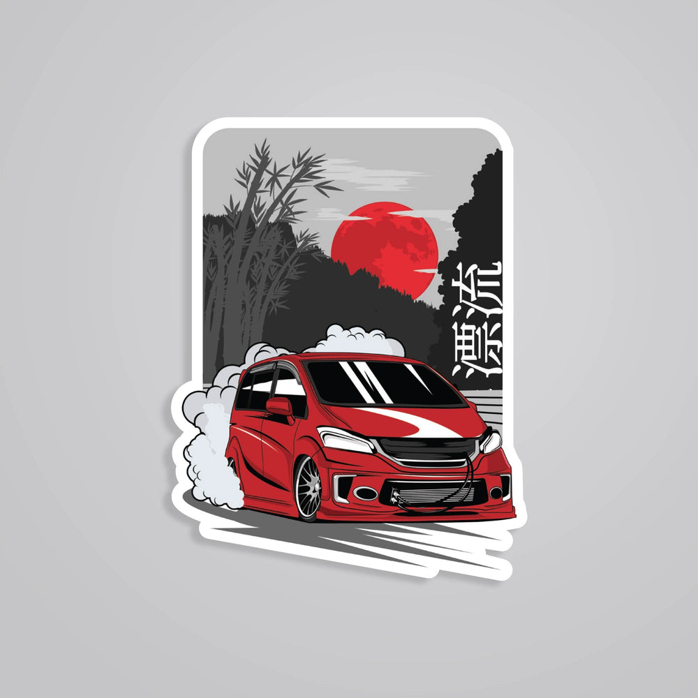 Honda Freed Drift Stickers - Dynamic