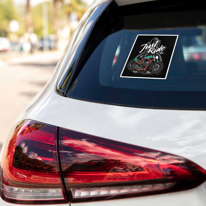 Just Ride Stickers - Free Spirit