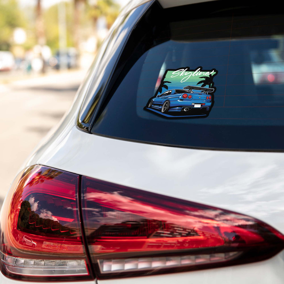 Nissan Skyline R34 Stickers - Iconic