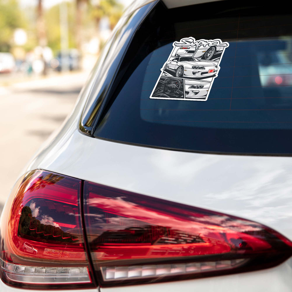 Toyota Supra Stickers - Classic