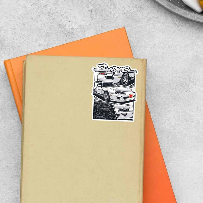 Toyota Supra Stickers - Classic