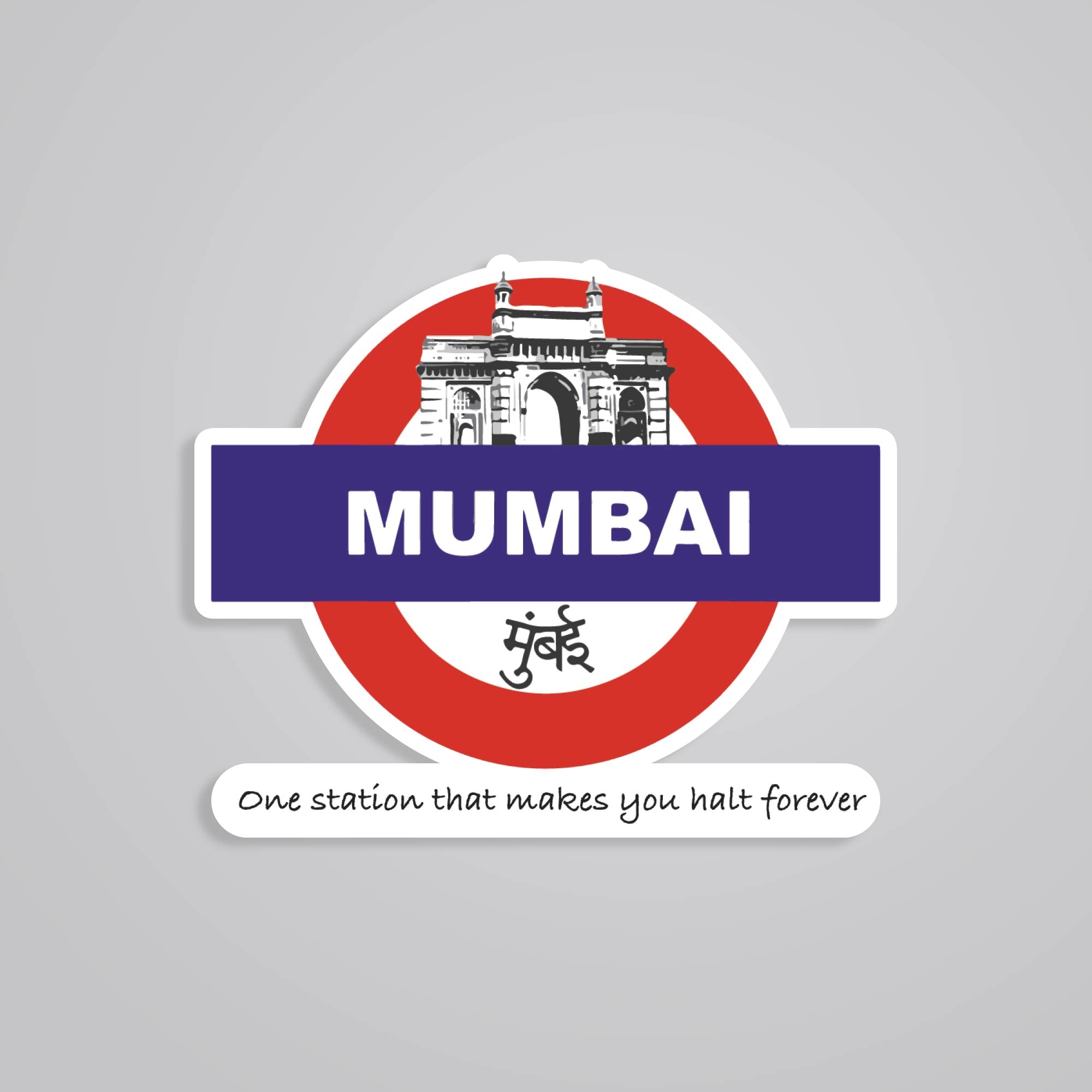 Mumbai Station Stickers - Iconic Stops
