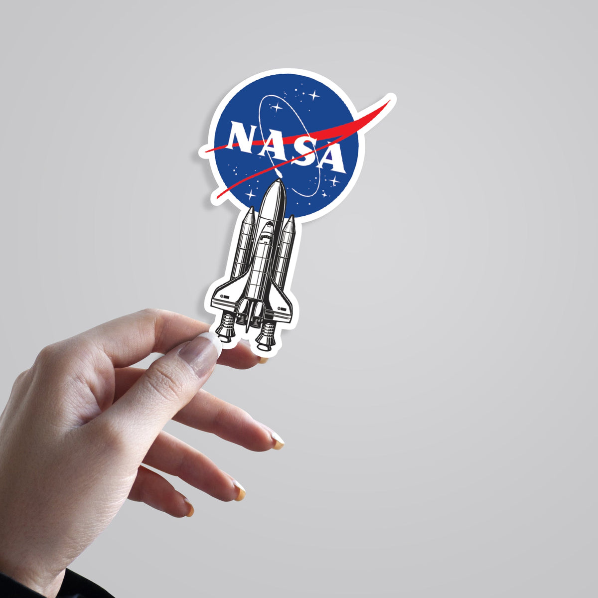 NASA Rocket Ship Stickers - Space Enthusiast
