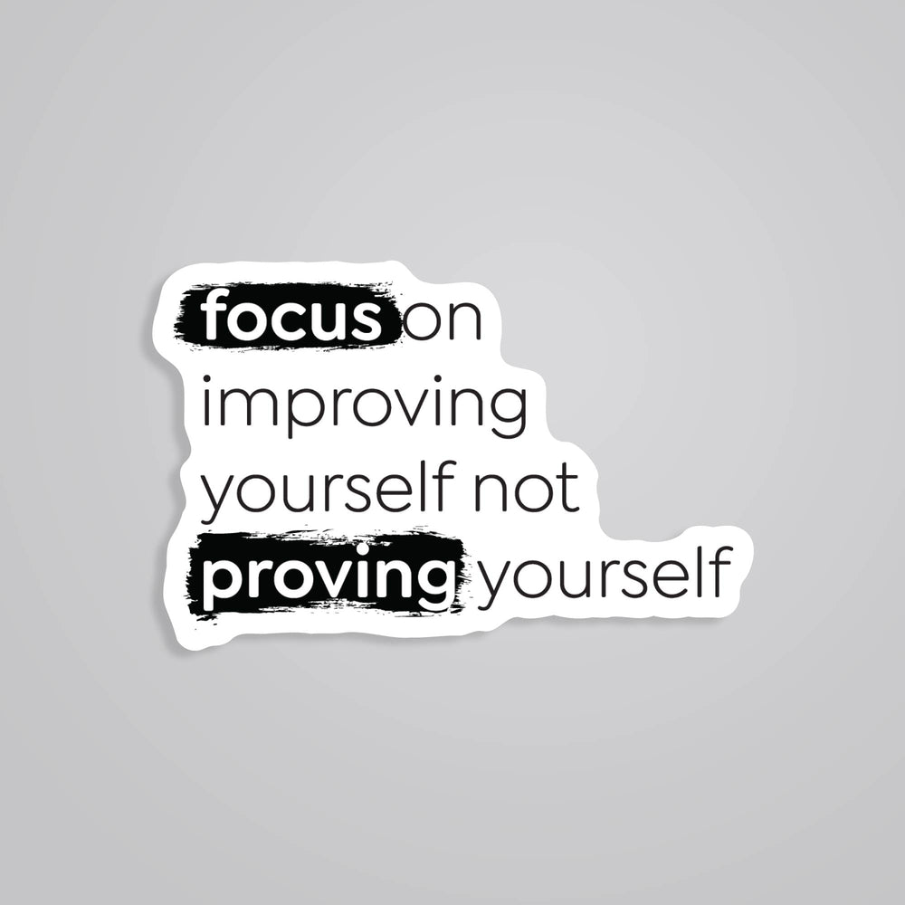 Improve Yourself Stickers - Personal Growth