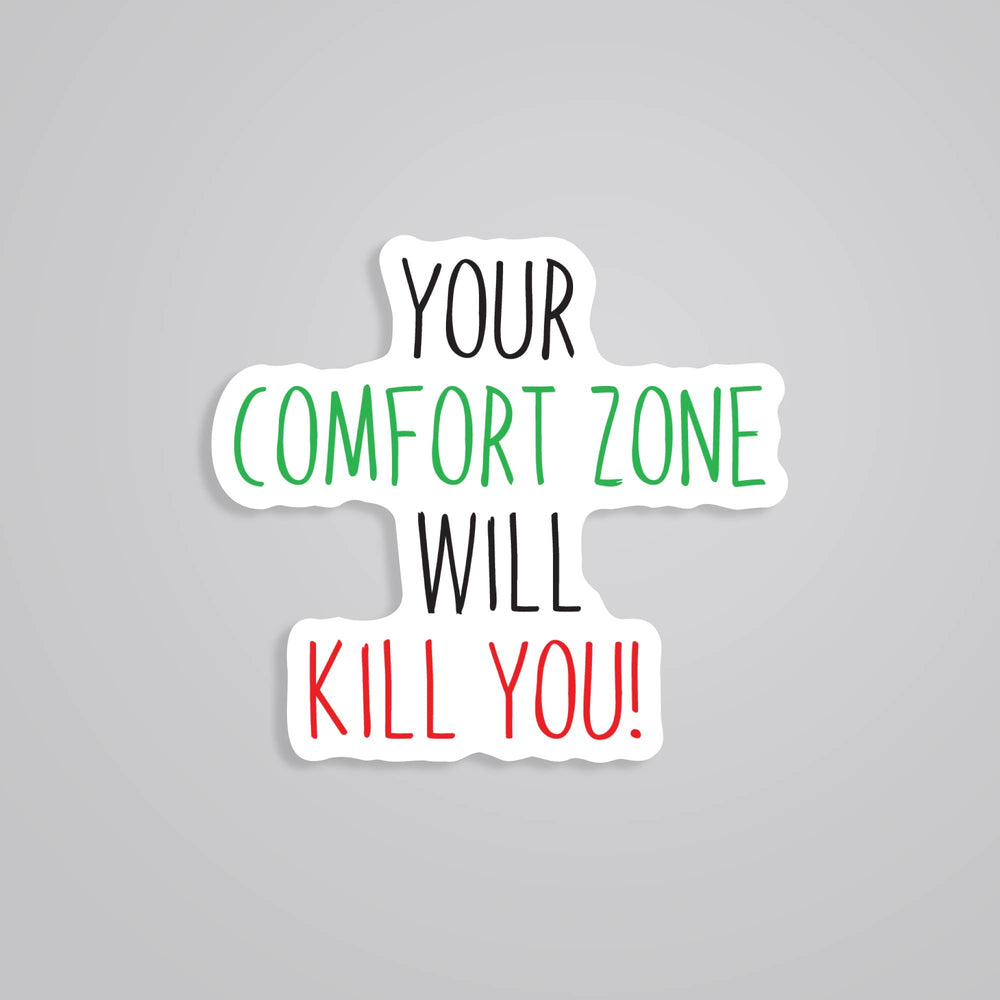 Comfort Zone Stickers - Break Boundaries