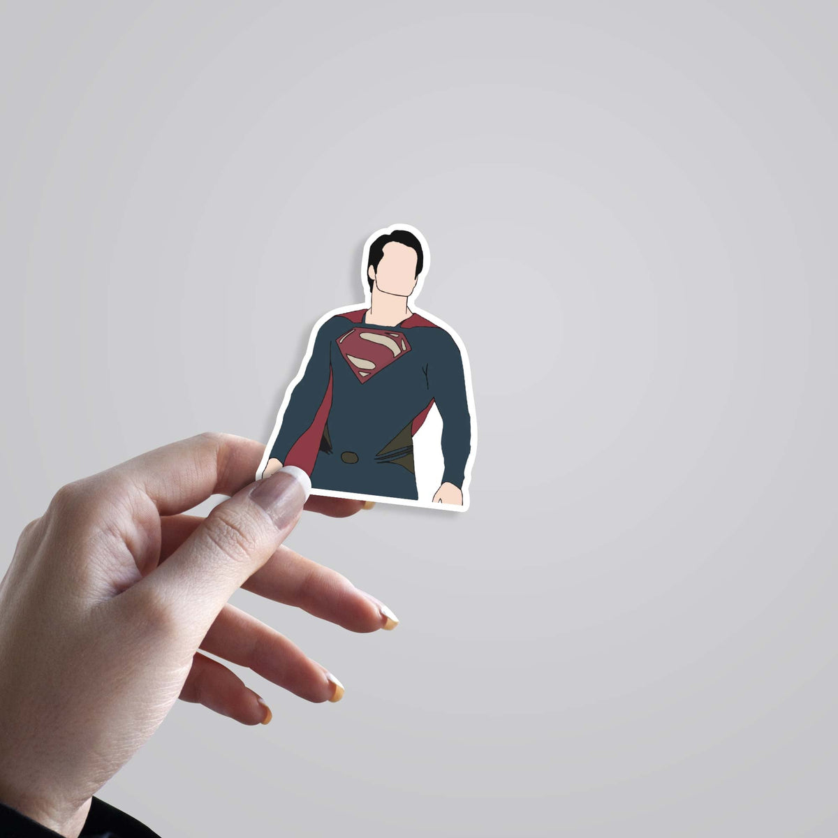 Minimalist Superman Stickers Collection