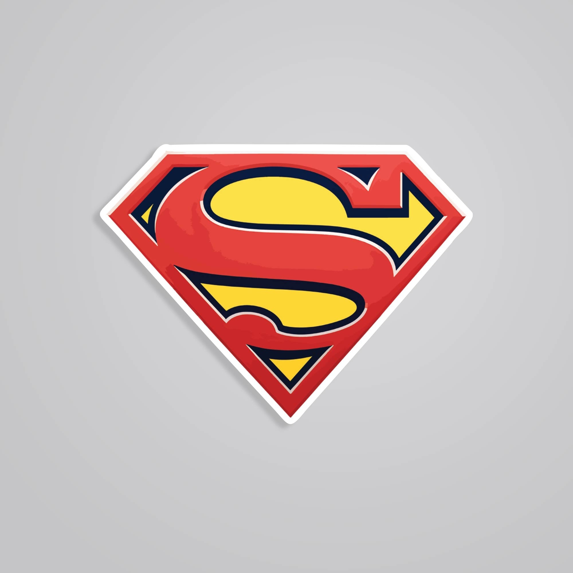 Classic Superman Logo Stickers