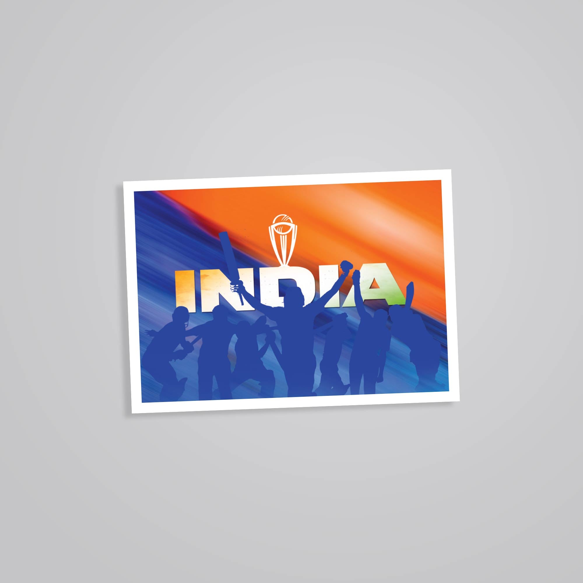 Cricket Indian Team Stickers - Fan Essentials