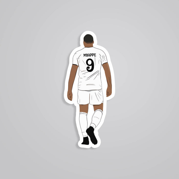 Kylian Mbappe Sticker | Rising Football Star Decal
