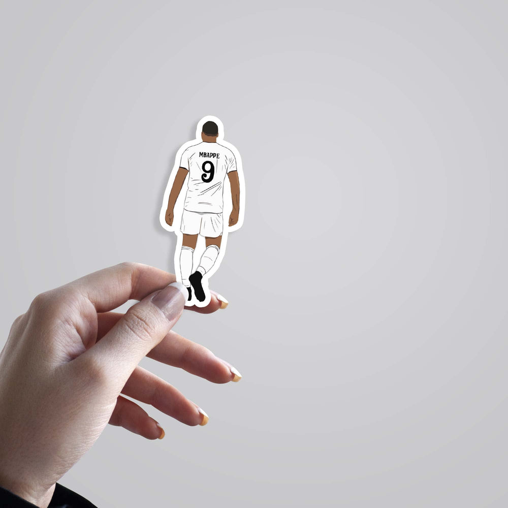 Kylian Mbappe Sticker | Rising Football Star Decal