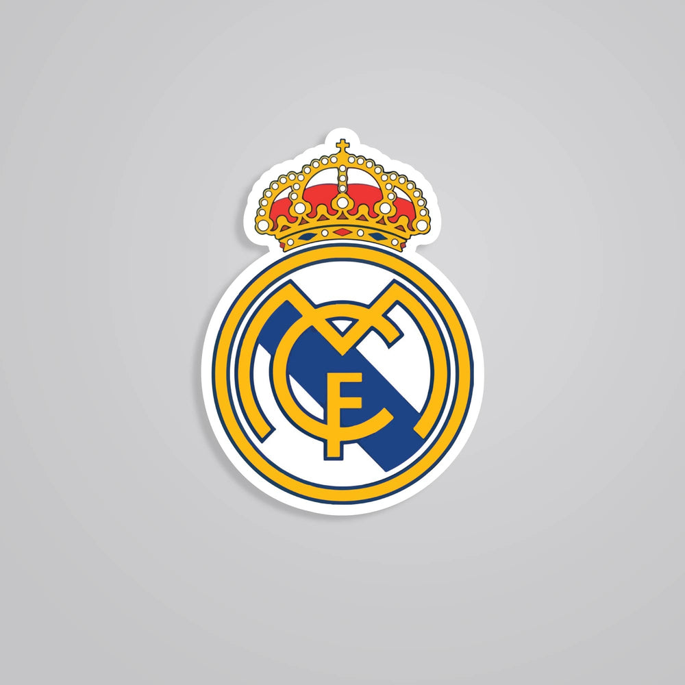 Real Madrid CF Emblem Sticker | Sports Merchandise