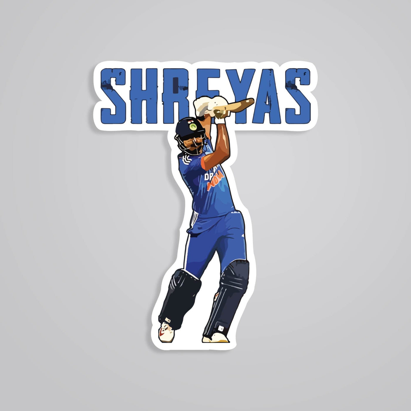 Shreyas Iyer Sports Stickers