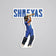 Shreyas Iyer Sports Stickers