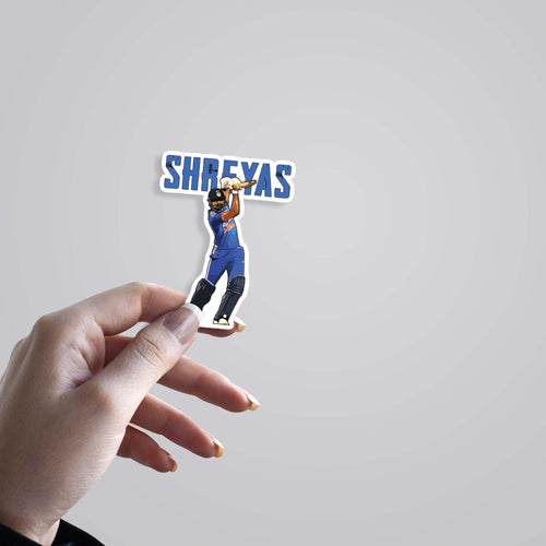 Shreyas Iyer Sports Stickers
